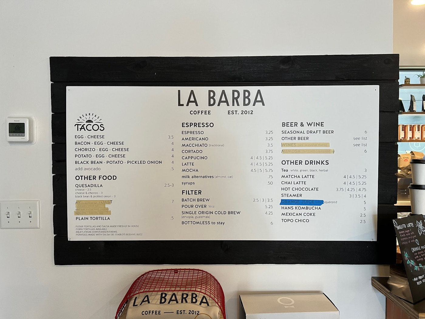 La Barba Coffee and Breakfast Tacos (Map, Images and Tips) | Seeker