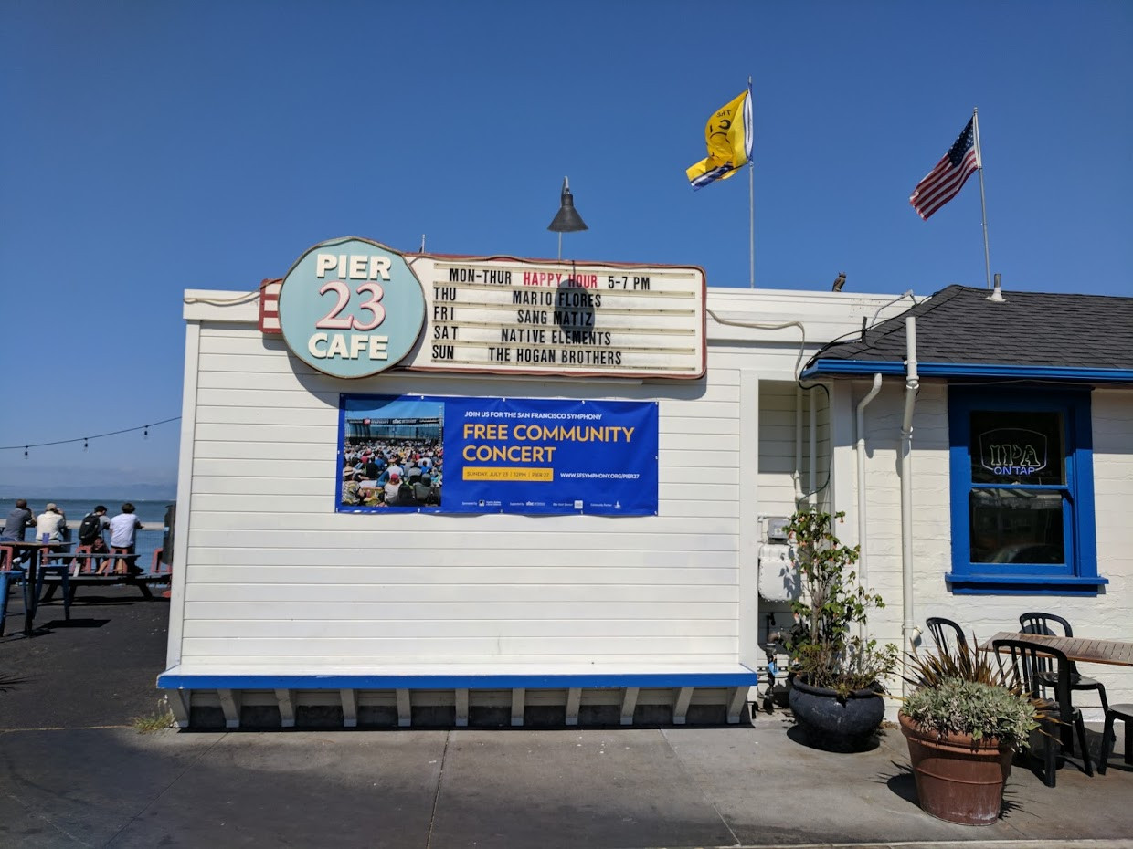 Pier 23 Cafe Restaurant & Bar (Map, Images and Tips) | Seeker